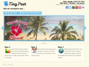 Tiny Post – New Joomla Templates