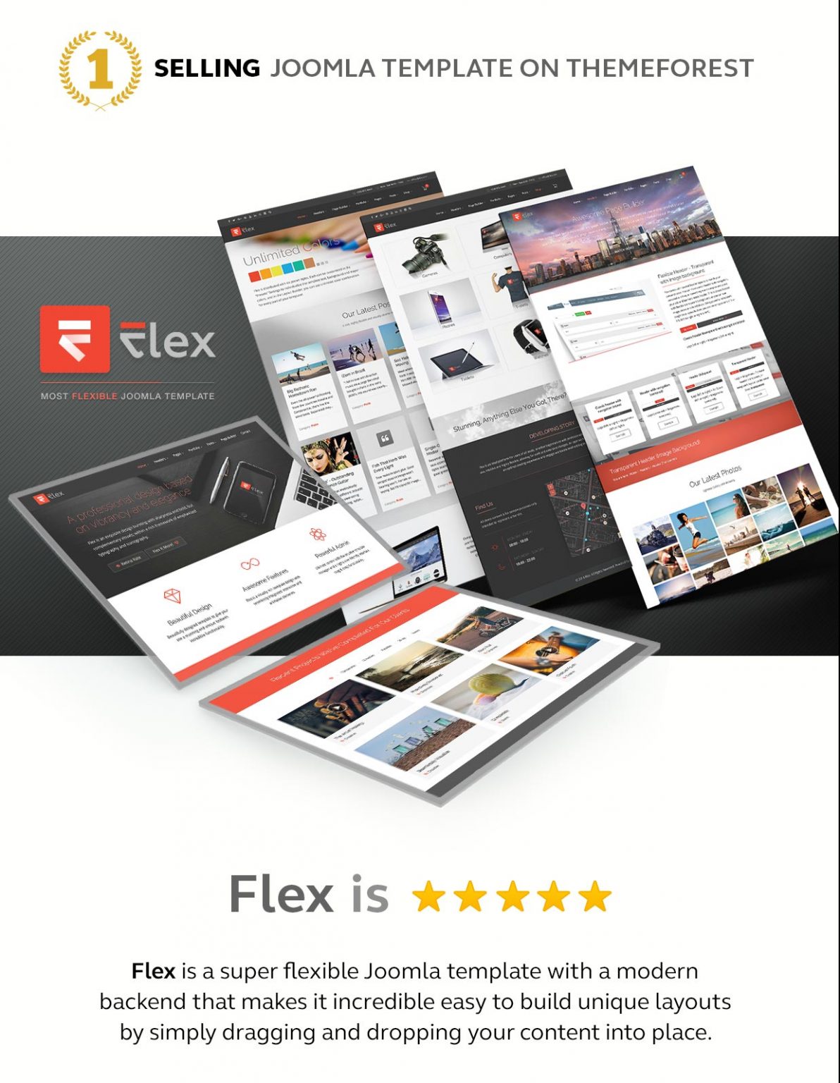FLEX – New Joomla Templates